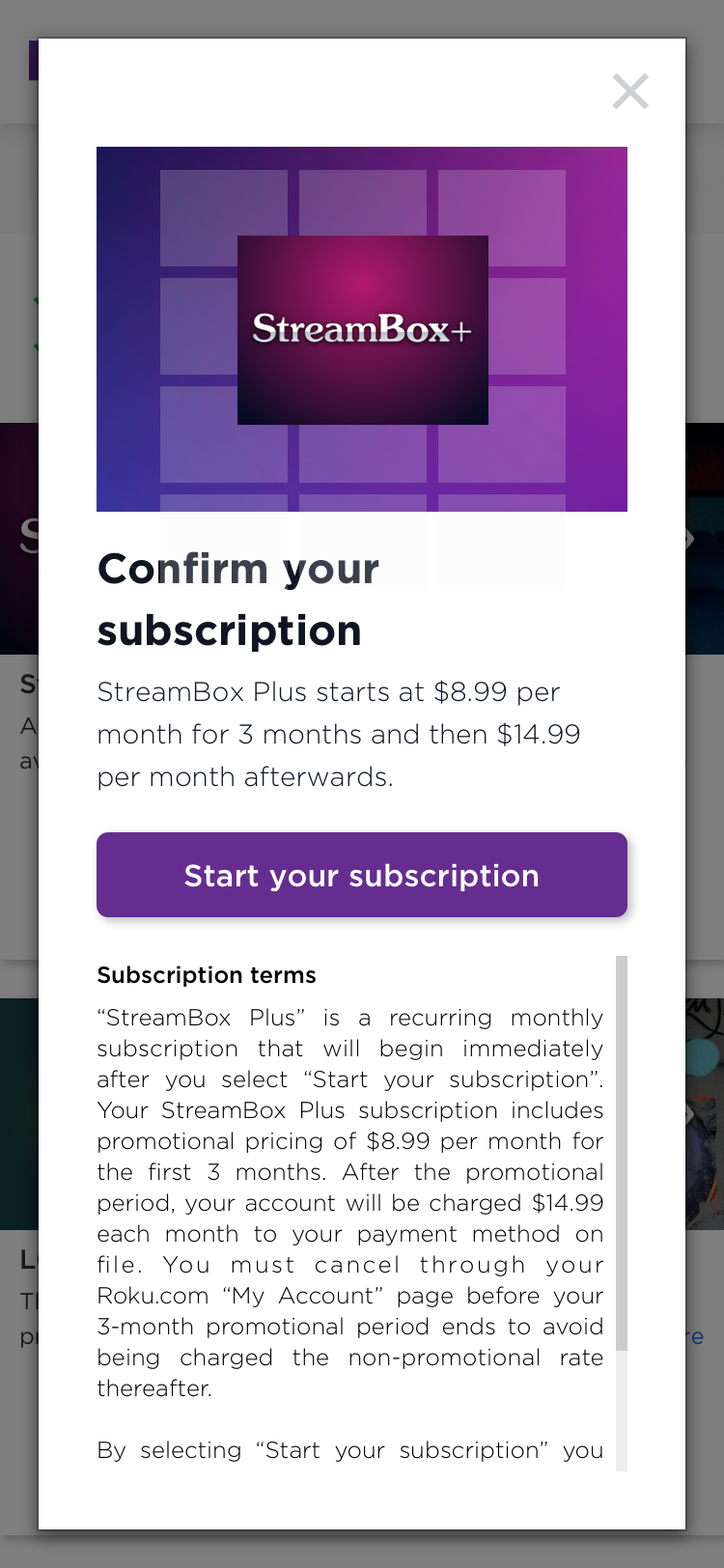 Instant Signup | Roku Developer