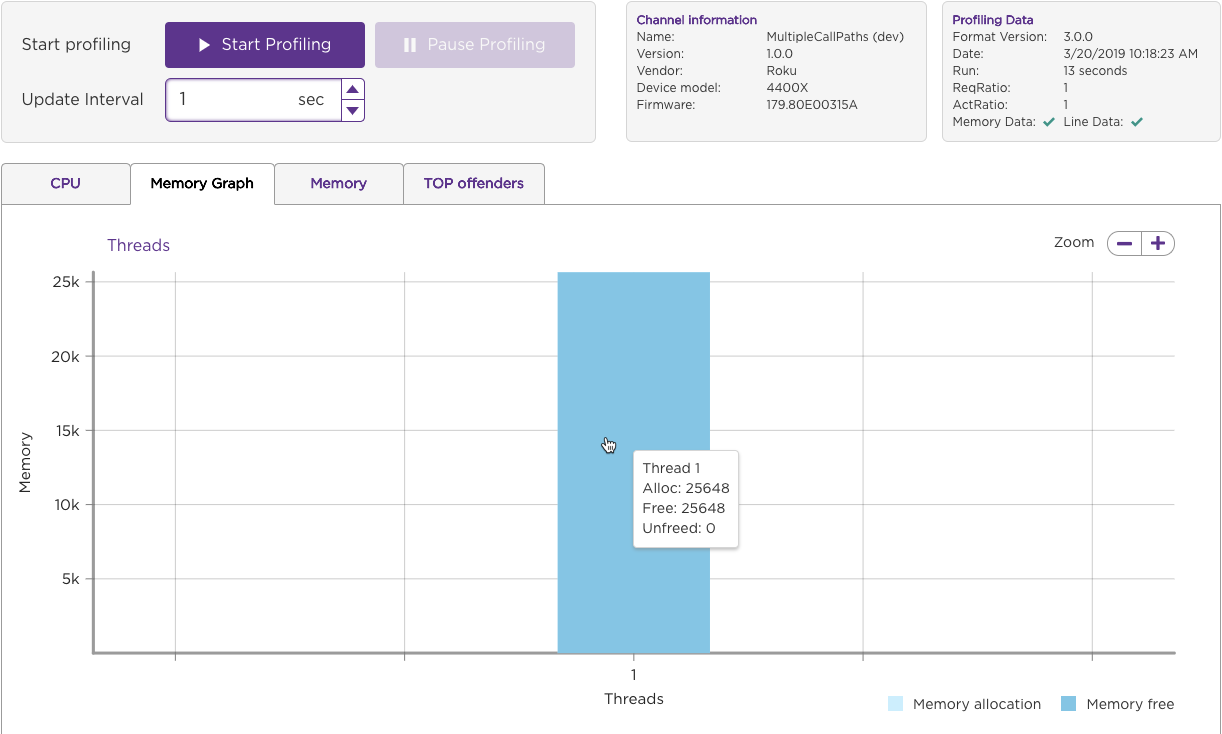BrightScript Profiler | Roku Developer