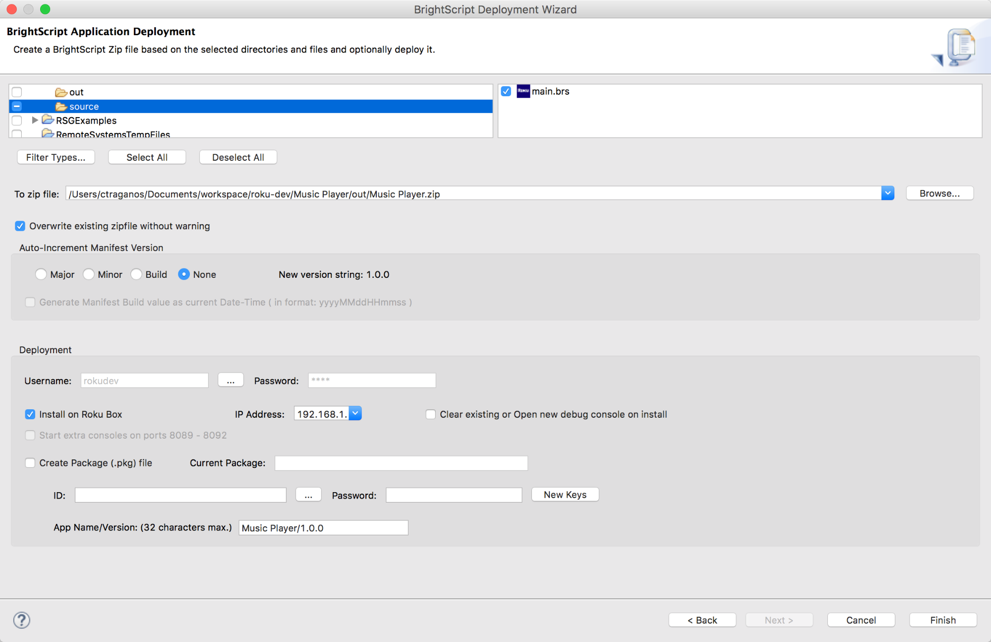 Eclipse IDE support | Roku Developer