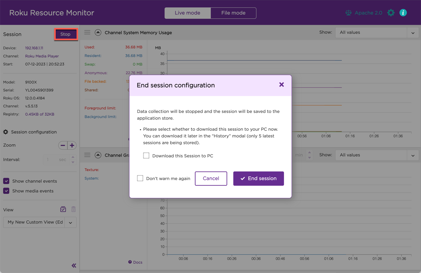 Roku Resource Monitor | Roku Developer