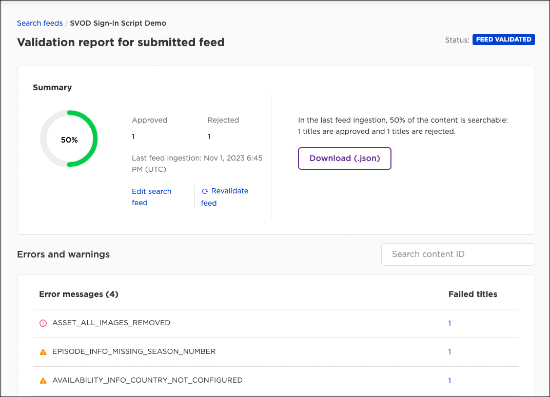 Implementing Roku Search | Roku Developer