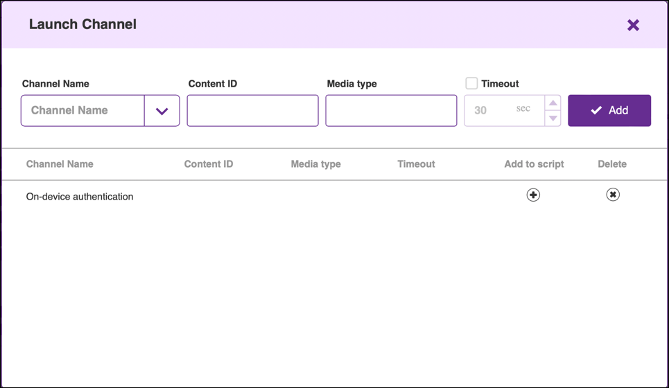 Channel Behavior Analysis testing for authenticated apps | Roku Developer