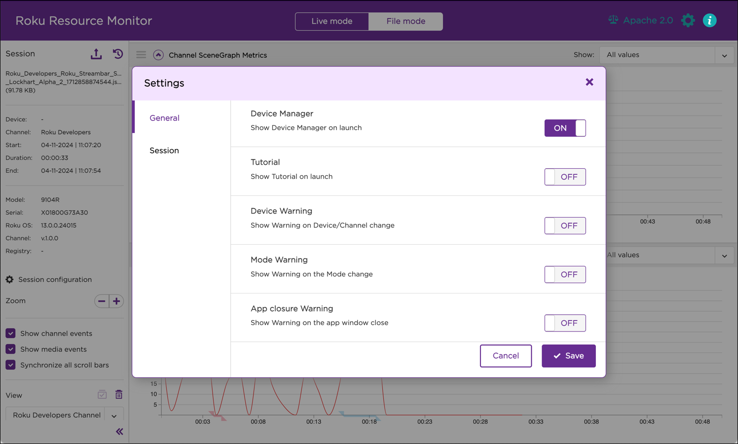 Roku Resource Monitor | Roku Developer