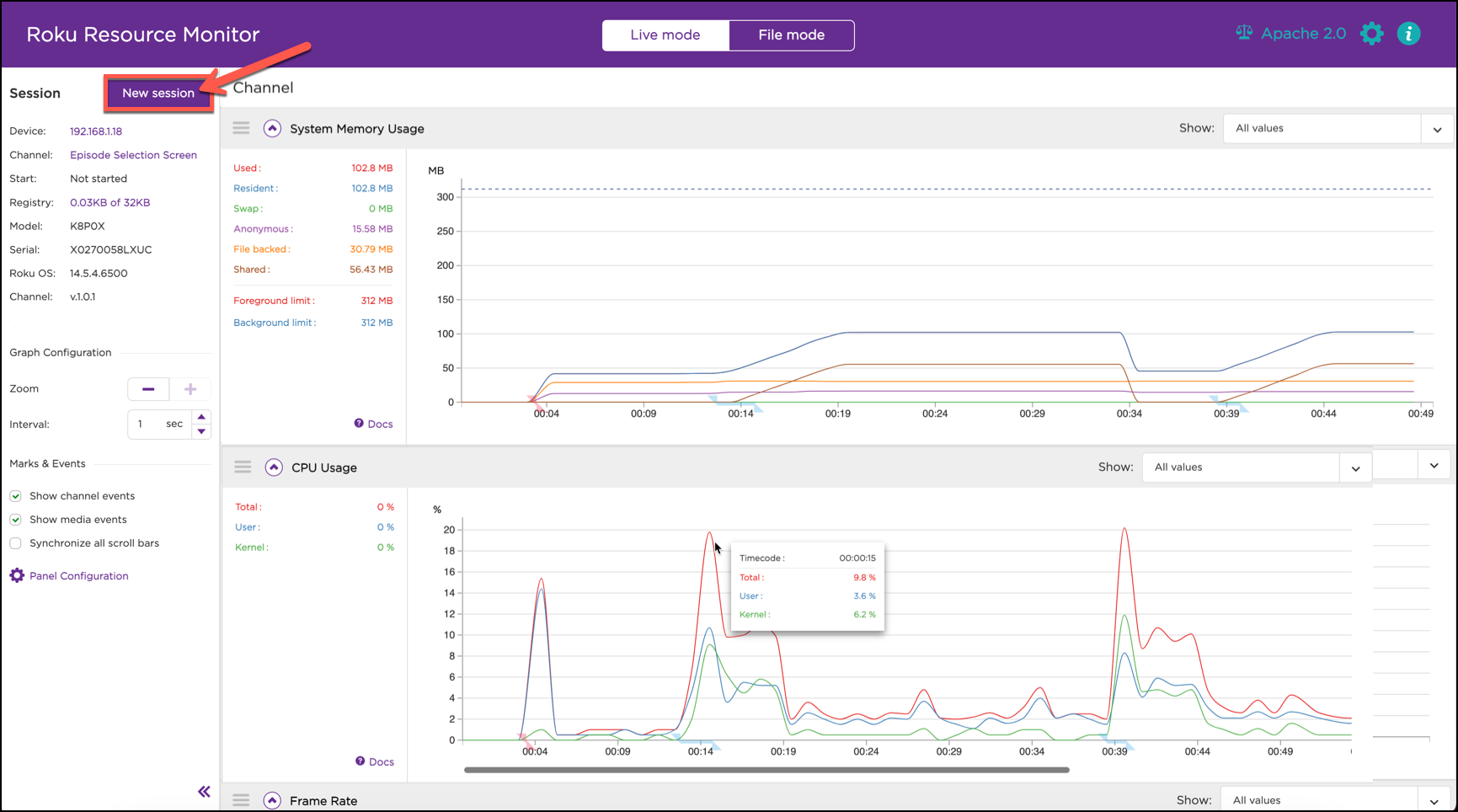 Roku Resource Monitor | Roku Developer