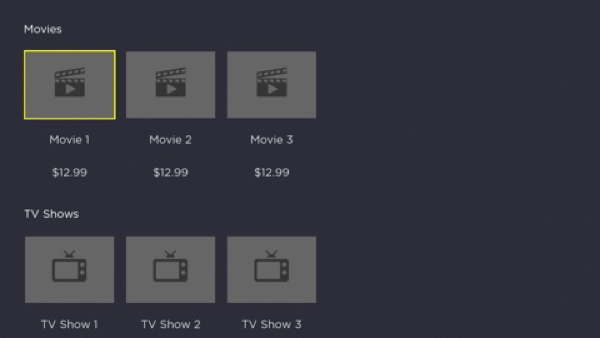 Creating TVOD apps | Roku Developer