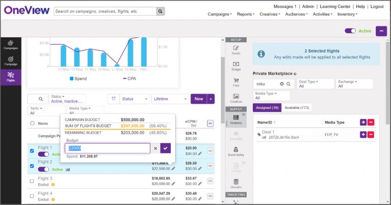 OneView Product Updates: New Interface and Features | Roku Advertising
