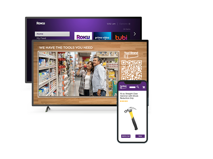 TV streaming on Roku brings the power of awareness and performance to brands with shoppable ads