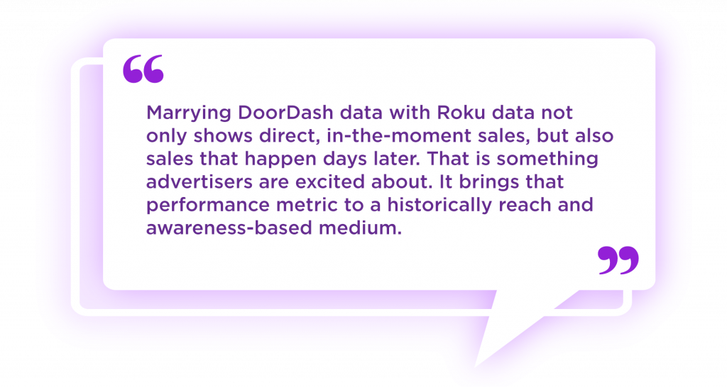 Dinner and a movie: How Roku and DoorDash are bringing together TV ...
