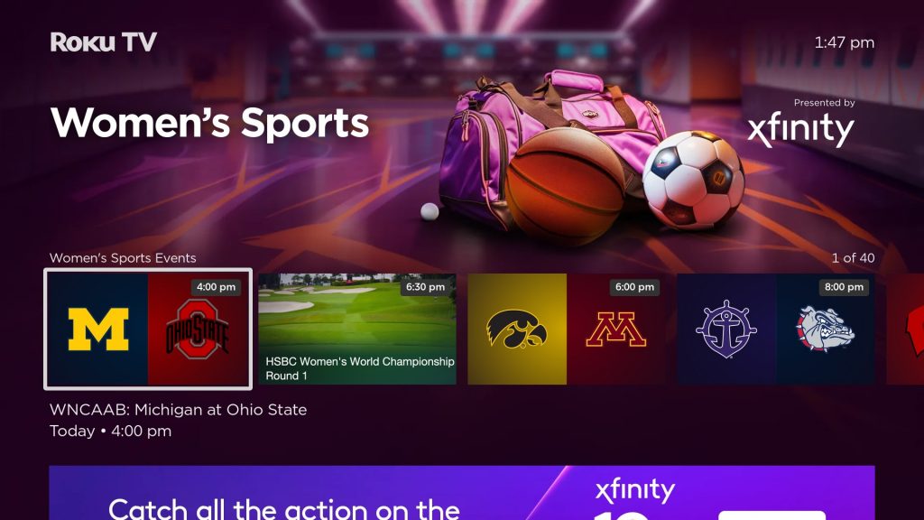 Elevating women’s voices on Roku