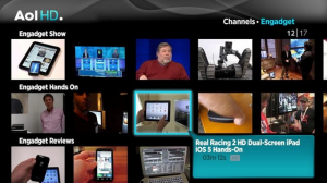 Now Playing: AOL Channel