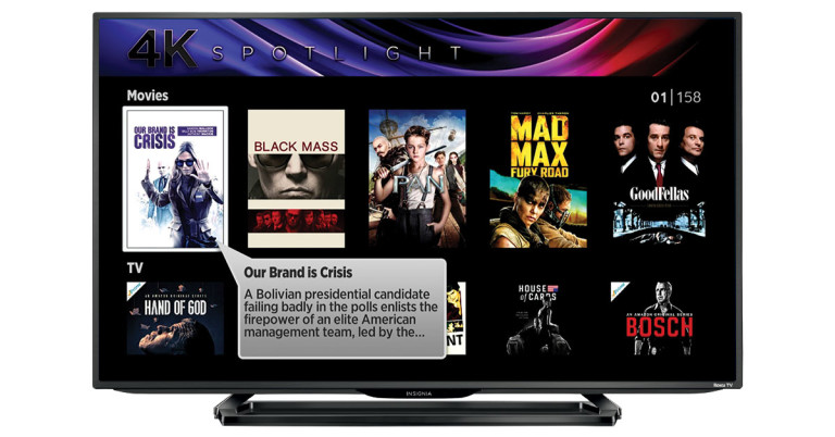The first 4K UHD Insignia Roku TV Models available at Best Buy