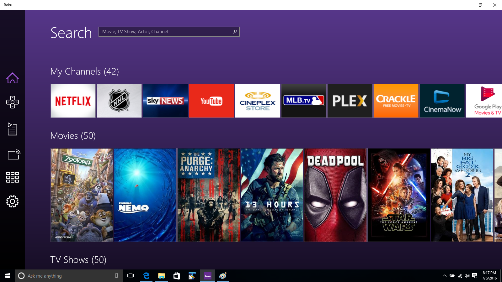 Roku Canada: Roku app for Windows 10 Devices now available in Canada!