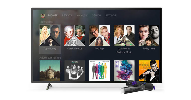 The new and improved Amazon Music channel on Roku devices