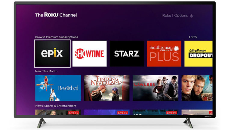 Premium Subscriptions on The Roku Channel has arrived