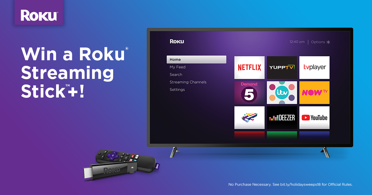 Win a Roku Streaming Stick+