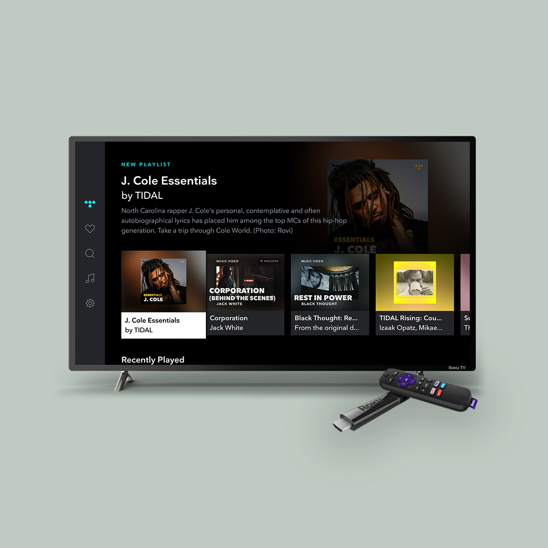 TIDAL is now streaming on the Roku platform in the UK!