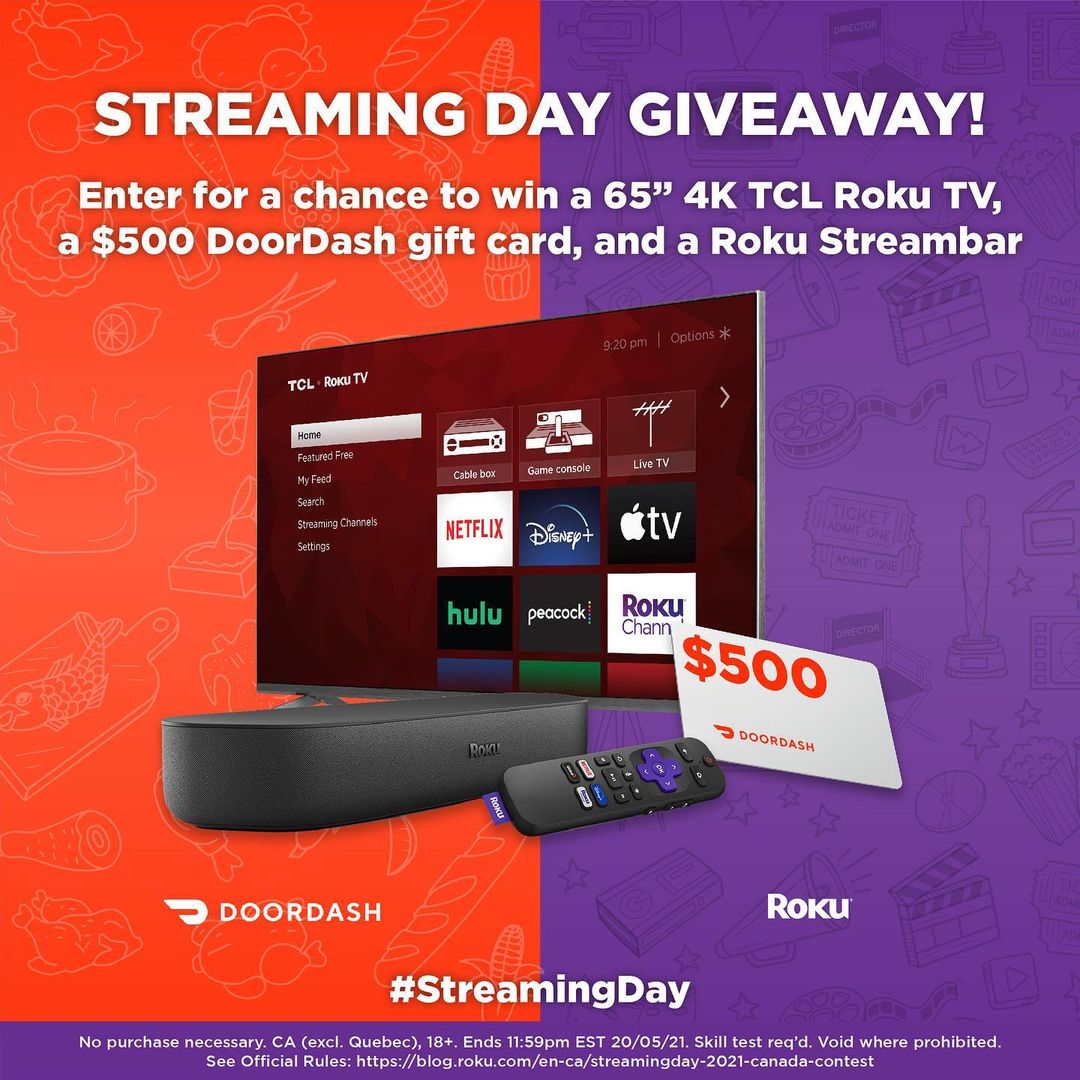 Celebrate Streaming Day with Roku!