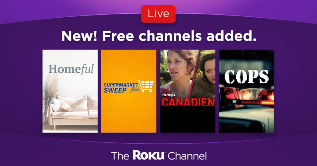 15 new live channels now available on The Roku Channel
