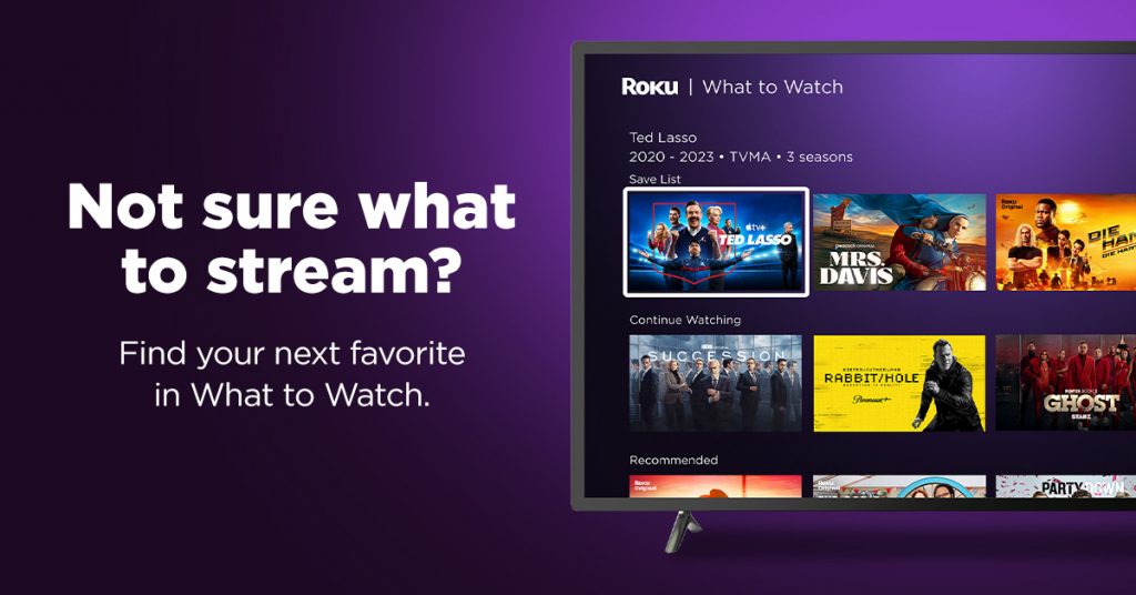 Find your next streaming favorite with What to Watch