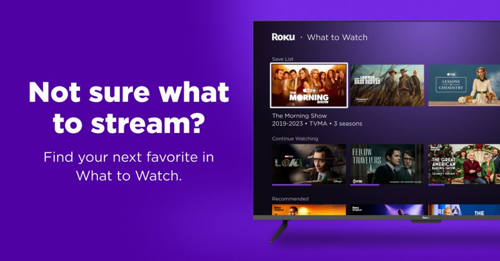 Find your next streaming favorite with What to Watch