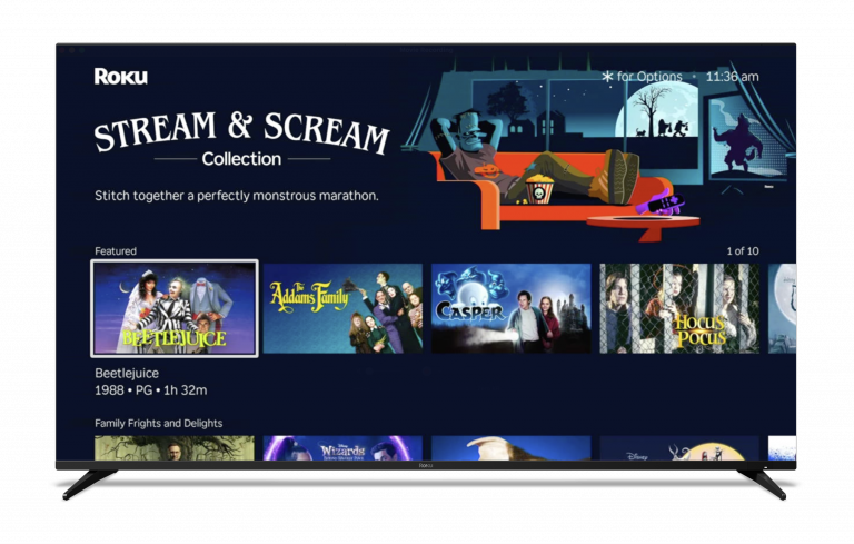 Get ready to stream and scream with Roku’s Halloween collection