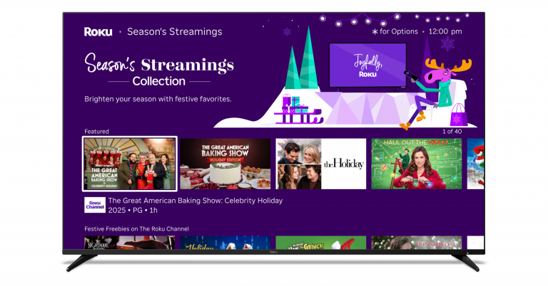 Roku has your holiday watchlist ready