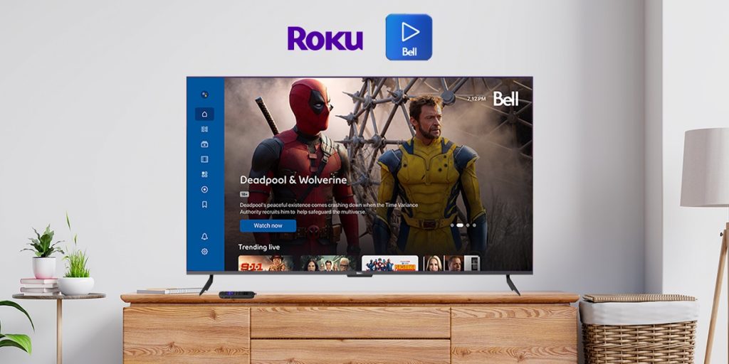 Bell Fibe TV comes to Roku