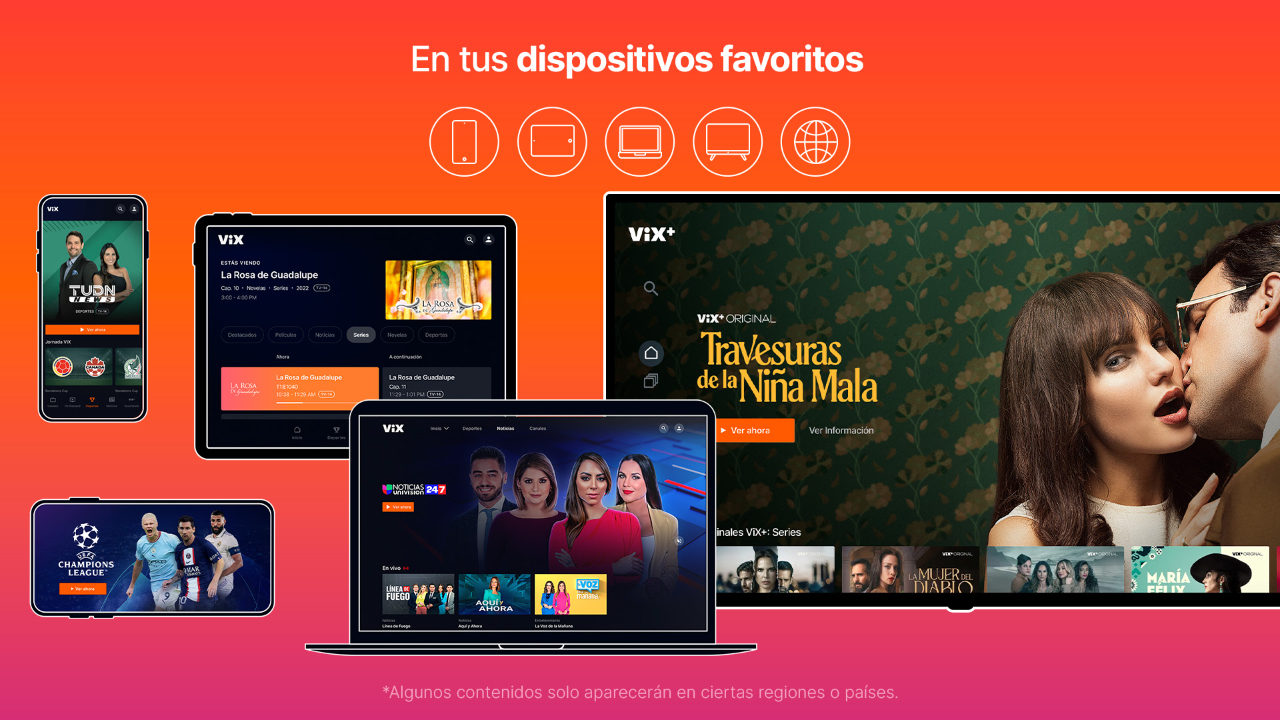 ViX: Cine, TV, Deportes Gratis | Tienda de canales Roku | Roku