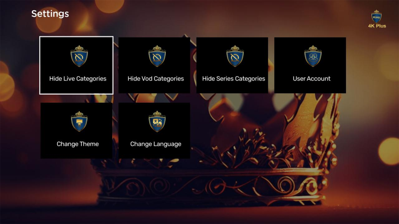 King 4k Plus | TV App | Roku Channel Store | Roku
