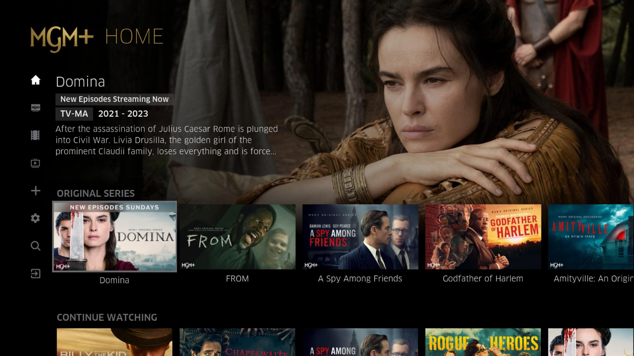 MGM+ | TV App | Roku Channel Store | Roku