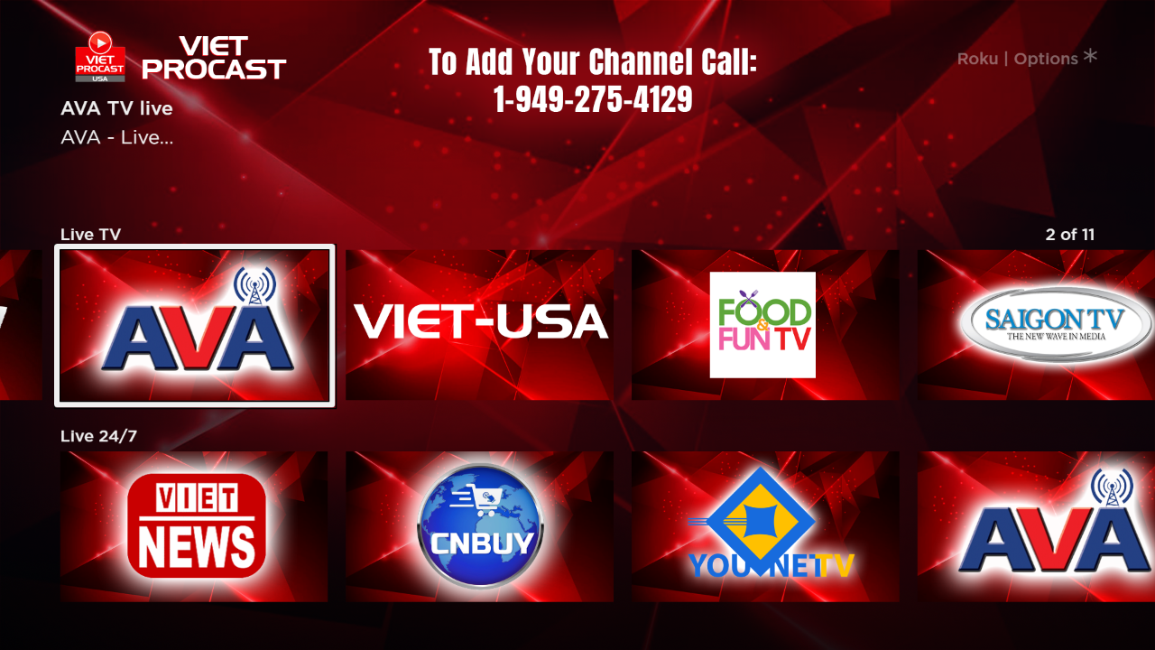 VietProcast USA | TV App | Roku Channel Store | Roku