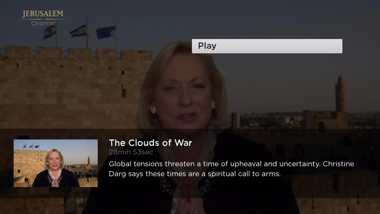 Jerusalem Channel | TV App | Roku Channel Store | Roku