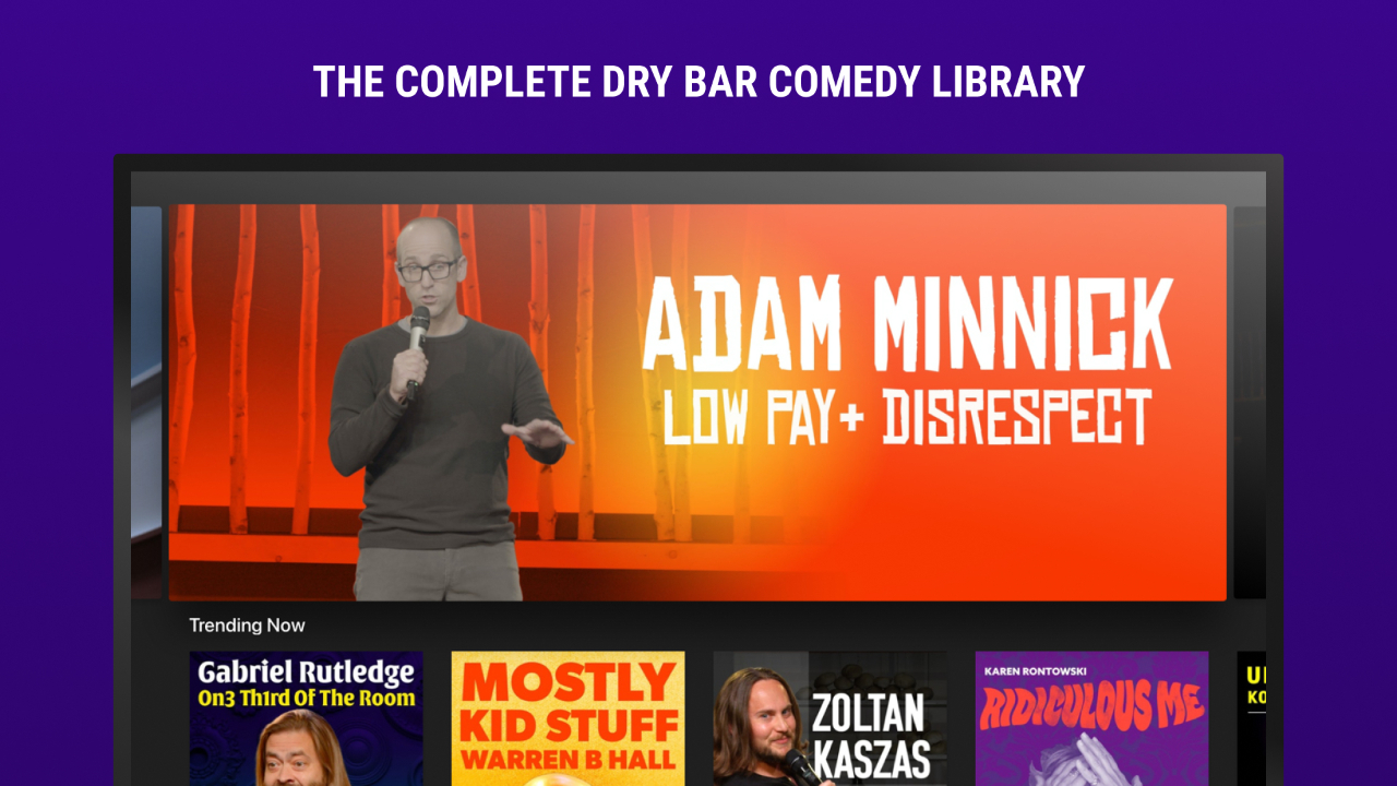 Dry Bar Comedy+ | TV App | Roku Channel Store | Roku