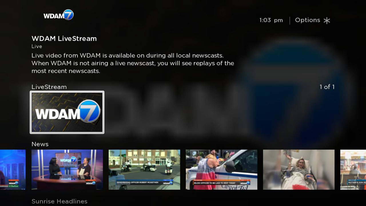 WDAM 7 News | TV App | Roku Channel Store | Roku