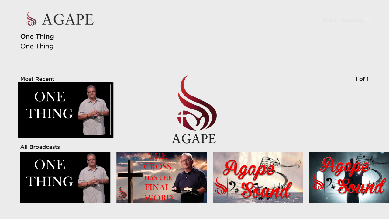 Agape Fellowship | RK Guide