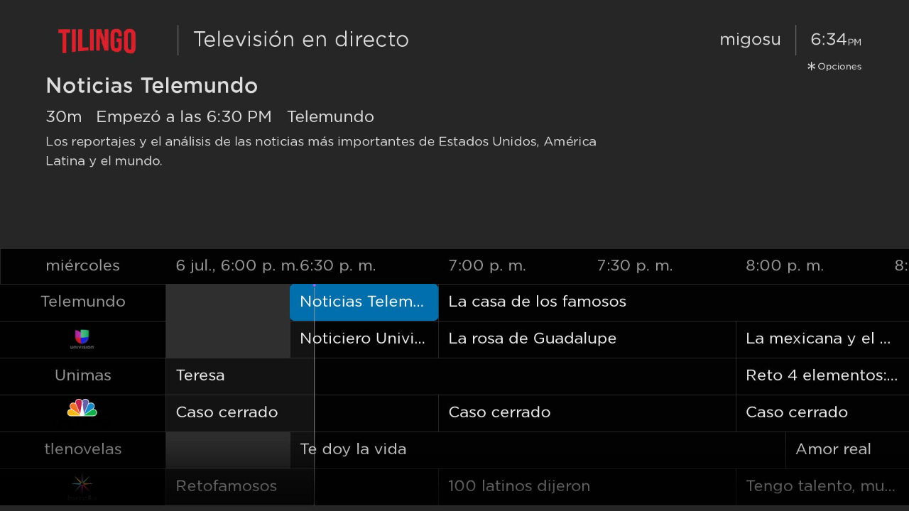 Tilingo | Tienda de canales Roku | Roku