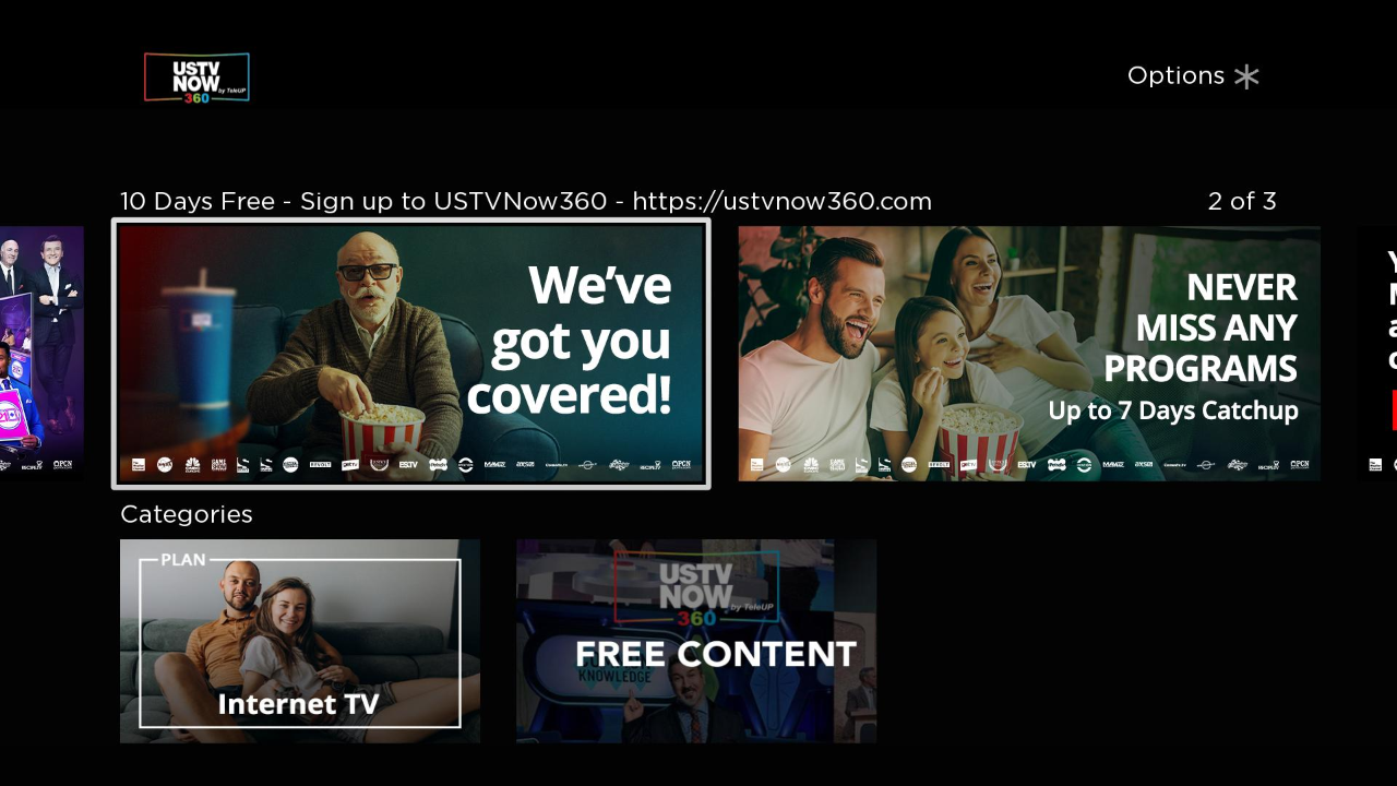 USTVNow360 by TeleUP | Roku Channel Store | Roku
