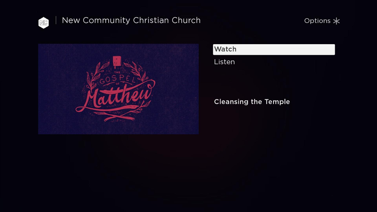 New Community Christian Church | TV App | Roku Channel Store | Roku