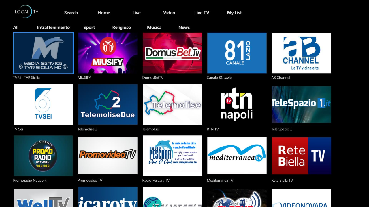 Local TV | TV App | Roku Channel Store | Roku