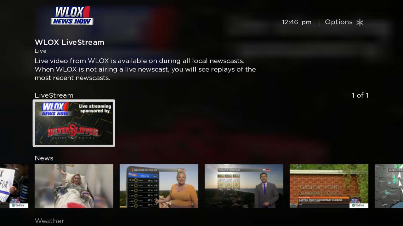 WLOX Local News | TV App | Roku Channel Store | Roku