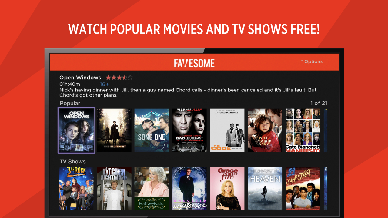 Fawesome | TV App | Roku Channel Store | Roku