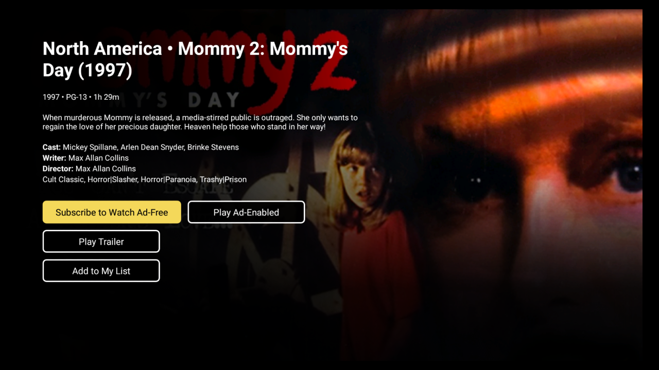 Slasher TV - Horror Movies | TV App | Roku Channel Store | Roku