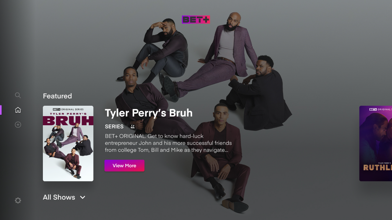 BET Plus | TV App | Roku Channel Store | Roku