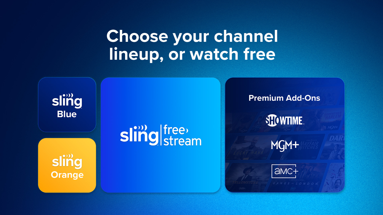 Sling TV - Live Sports, News, Shows + Freestream | TV App | Roku ...