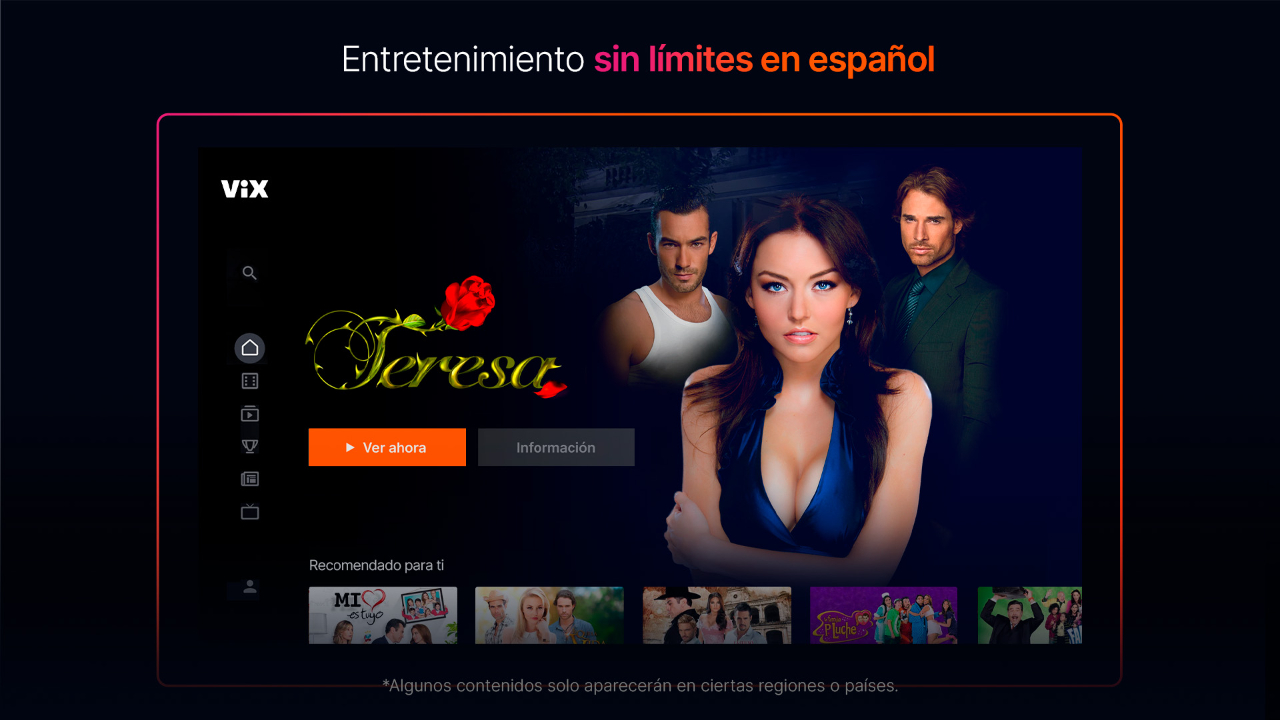 ViX: Cine, TV y Deportes en Español | TV App | Roku Channel Store | Roku