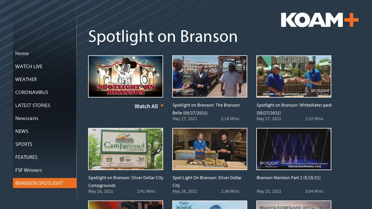 KOAM+ News Now | TV App | Roku Channel Store | Roku