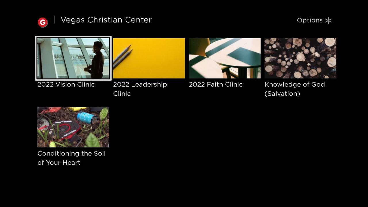 Vegas Christian Center | TV App | Roku Channel Store | Roku