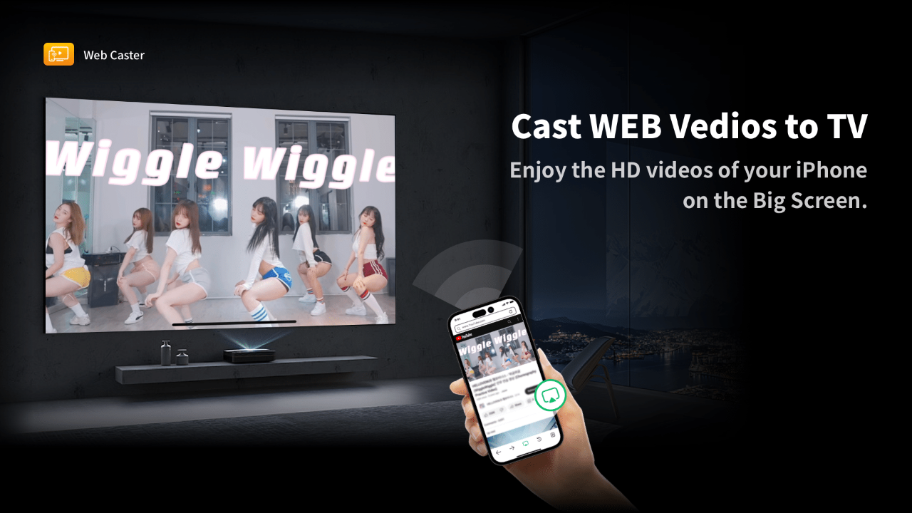 Cast TV Web Caster All Videos & Photos are Protected Cast to Roku TV ...