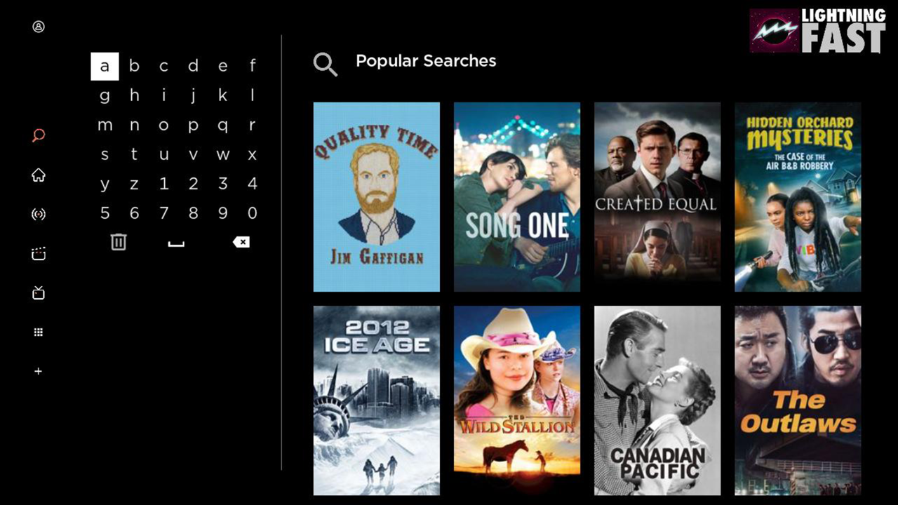 Lightning Fast | TV App | Roku Channel Store | Roku