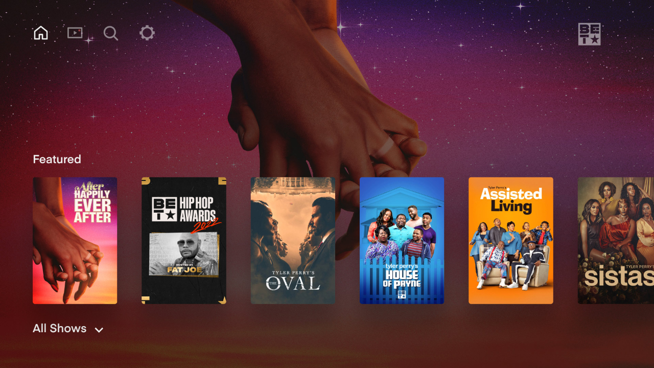 BET | TV App | Roku Channel Store | Roku